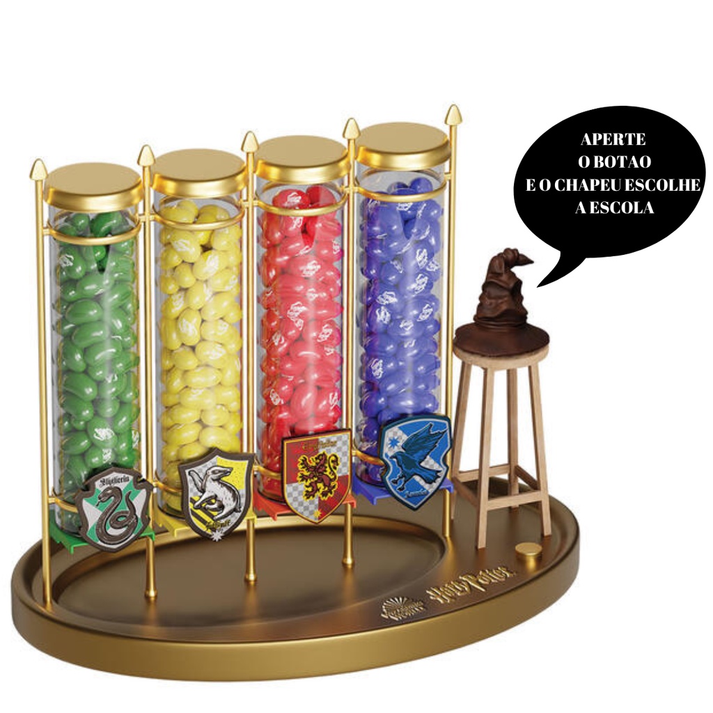 Harry Potter House Points Counter Dispenser Chapéu Seletor - Escorrega ...