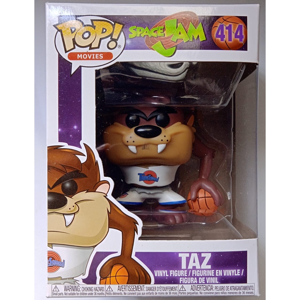 Funko Pop Taz - 414 / Space Jam / Looney Tunes | Shopee Brasil