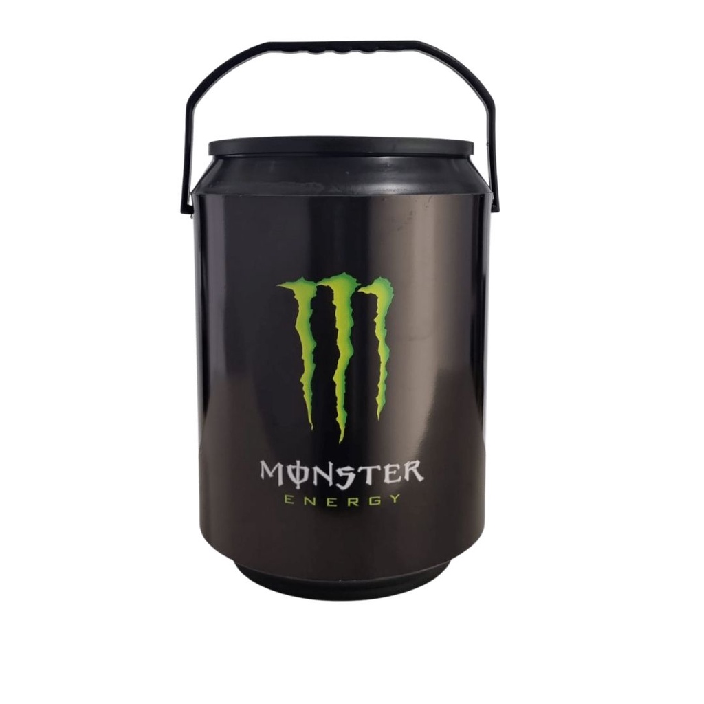 Cooler Térmico Caixa Térmica Monster Bebidas Praia Verão - Escorrega o ...