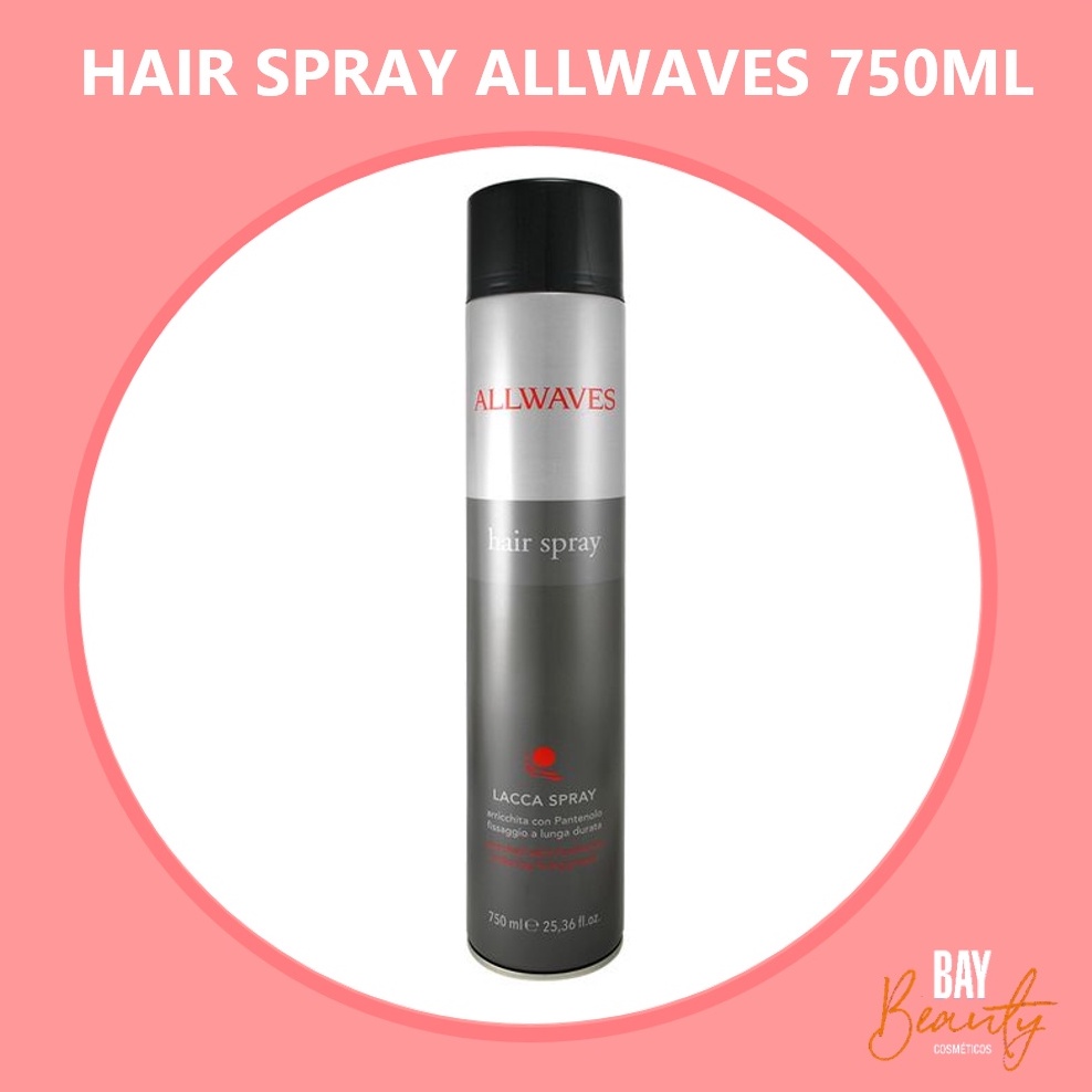 Hair Spray Allwaves 750ml | Shopee Brasil