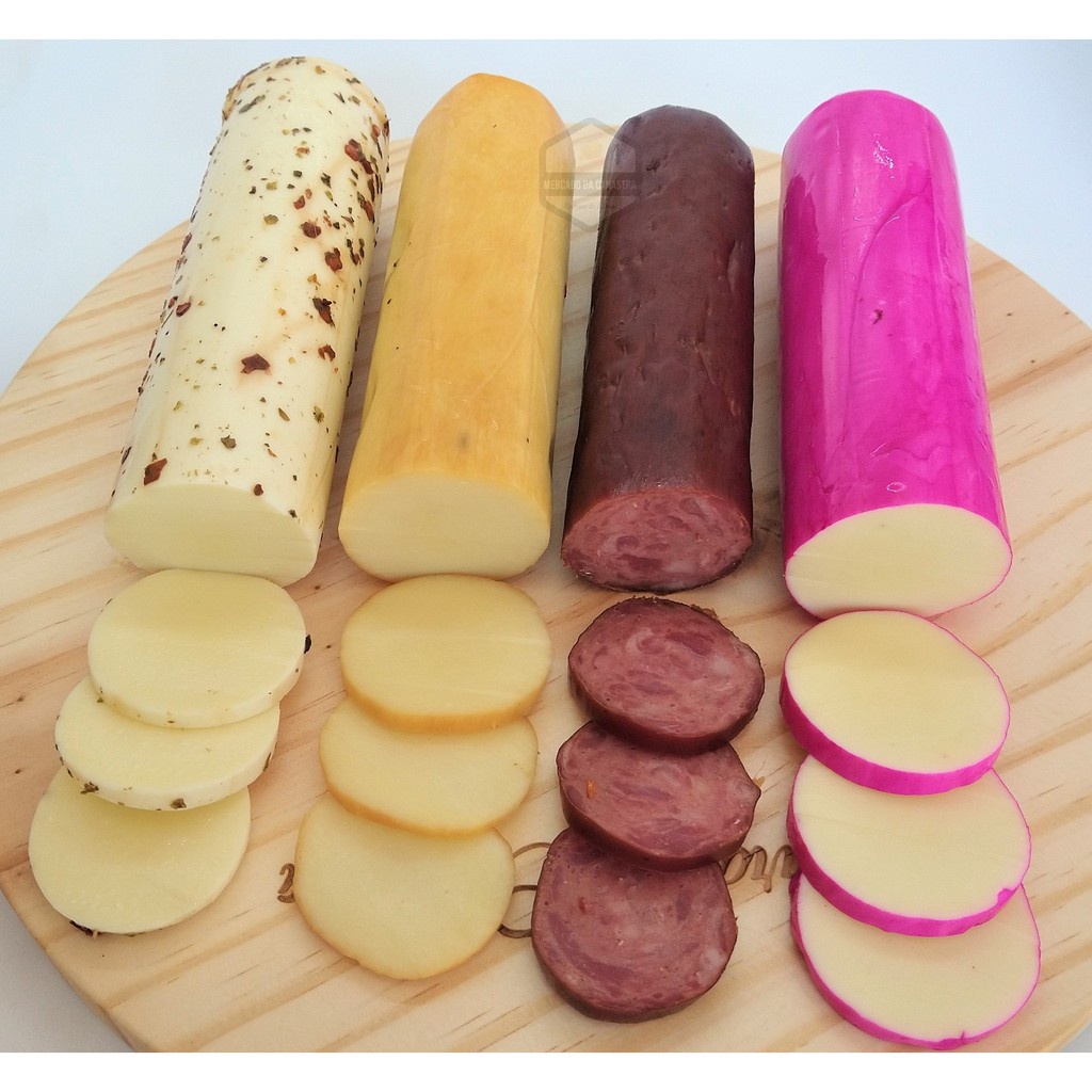 Provolone Desidratado Canastra Premium Kit 3 Potes - Escorrega o Preço