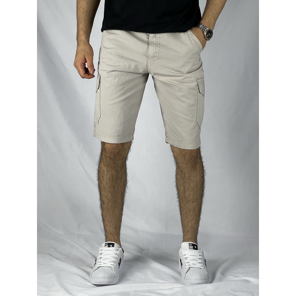 Bermuda Cargo Masculina Short Militar 6 Bolsos Escorrega O Preço