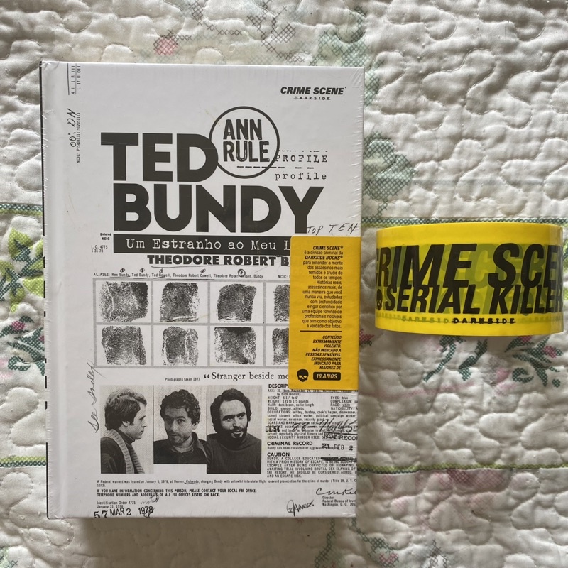 Livro Ted Bundy + Fita Darkside Books | Shopee Brasil