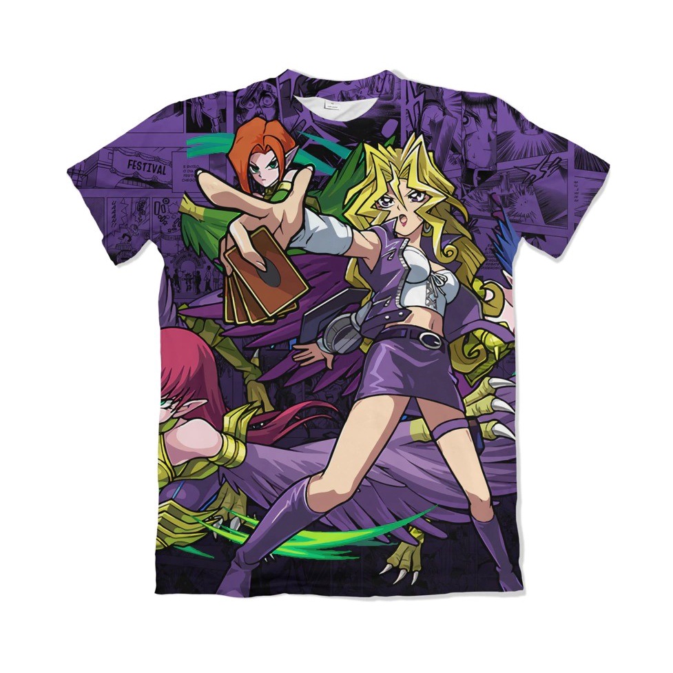 Camiseta Mai Valentine Harpias Anime Yu-Gi-Oh! - Escorrega o Preço