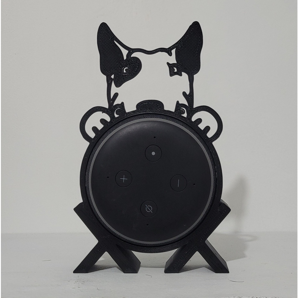 Suporte Alexa Echo Dot 3 "Bull terrier" | Shopee Brasil