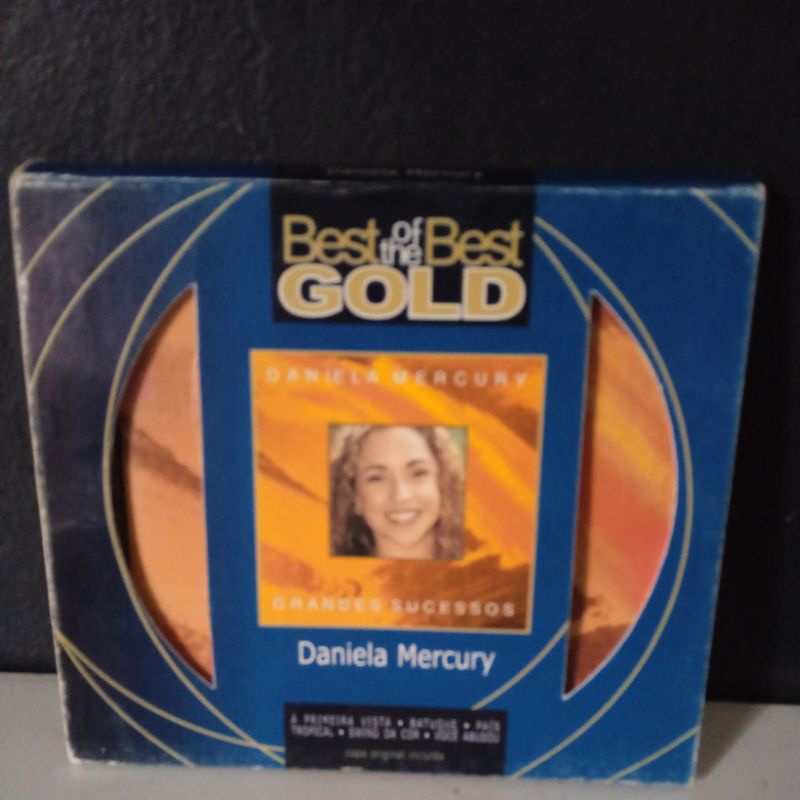 Cd Best of the Best Gold Daniela Mercury Grandes Sucessos - Com Luva ...