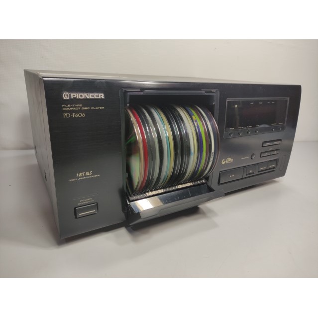 Disqueteira carrossel Pioneer Pd-f606 Cd Player 25 Cds Funcionando Ok | Shopee Brasil