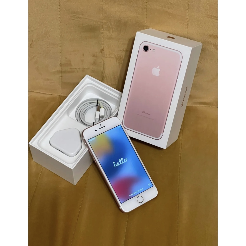 Apple iPhone 7 - 32GB - Rose Gold (Unlocked) | Shopee Brasil