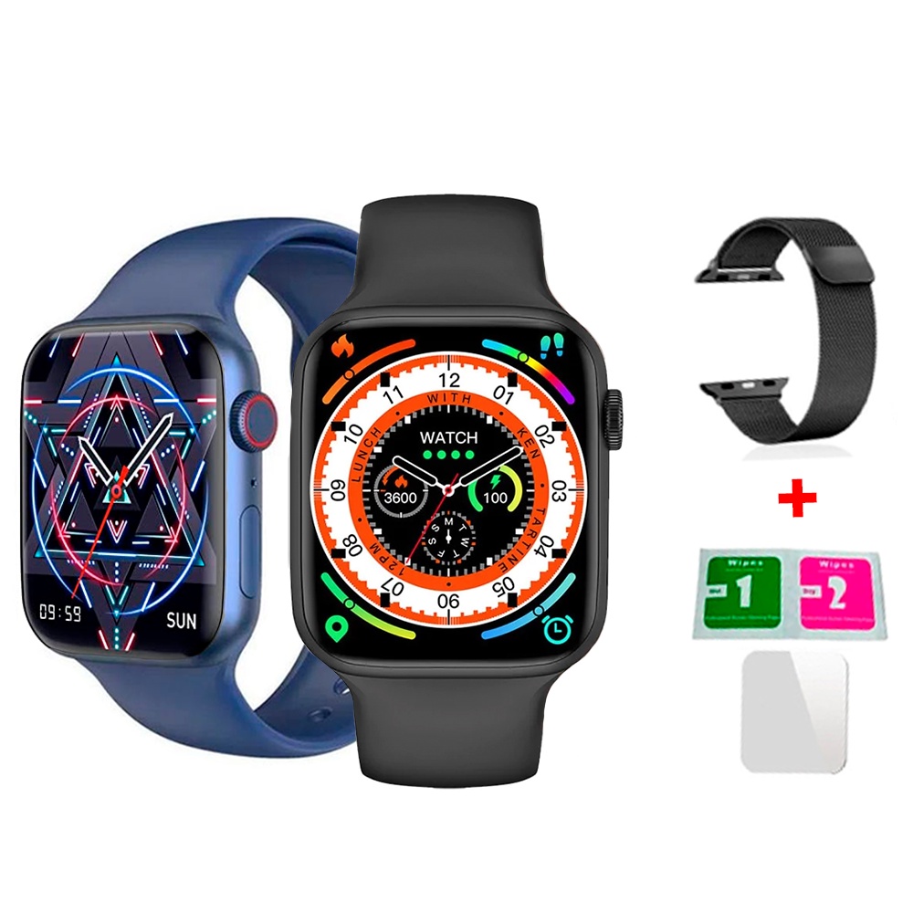 Smartwatch W28 Pro Iwo Original Series 8 Lançamento 2023 Nfc Relógio ...