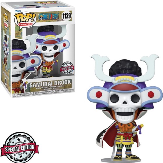 Funko Pop! Animation One Piece Samurai Brook 1129 Exclusive | Shopee Brasil