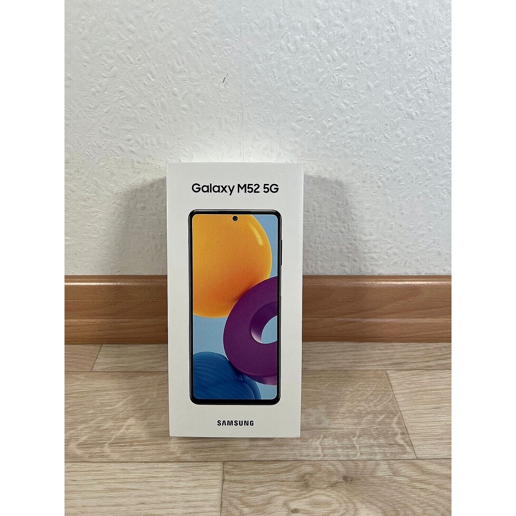NEW Samsung Galaxy M52 5G 128 GB Dual SIM White White | Shopee Brasil