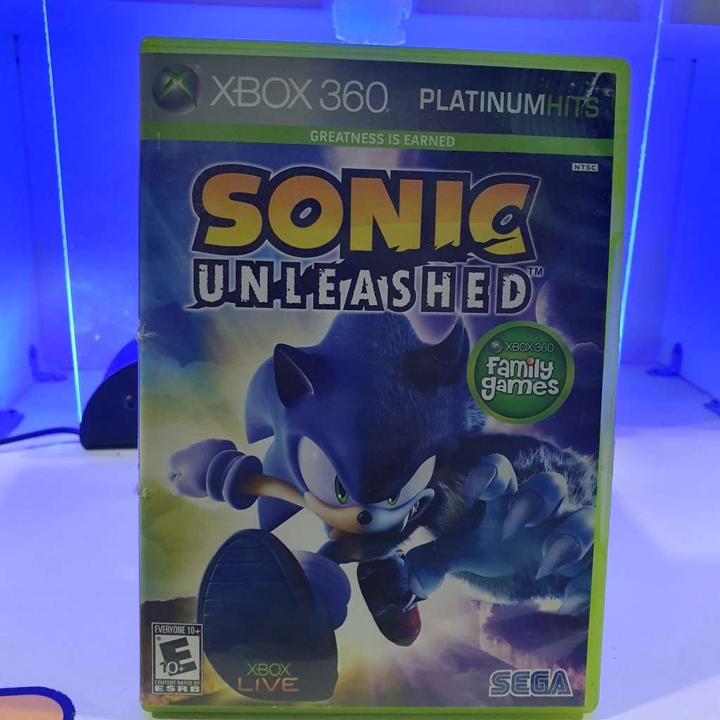 Sonic Unleashed - Xbox 360 ORIGINAL | Shopee Brasil