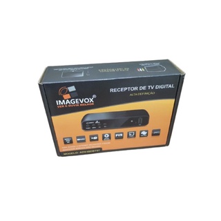 Conversor receptor de TV Digital Com Gravador Imagevox Full HD adv-isdbt07 | Shopee Brasil