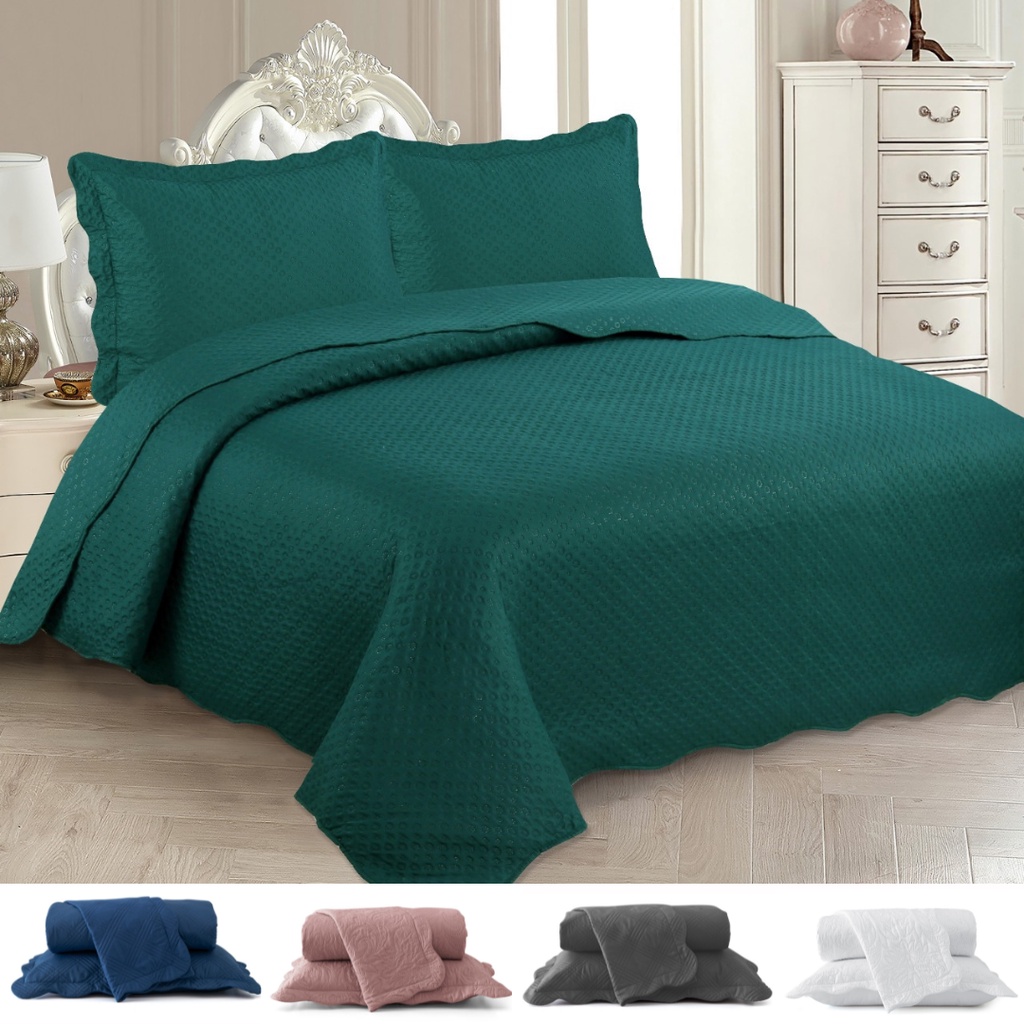 Colcha King De Color Liso