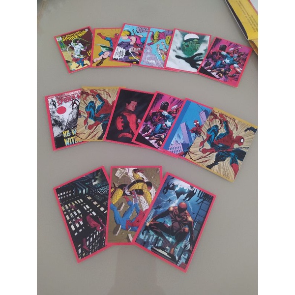 Figurinhas álbum Homem Aranha - 60 anos. - Corre Que Ta Baratinho