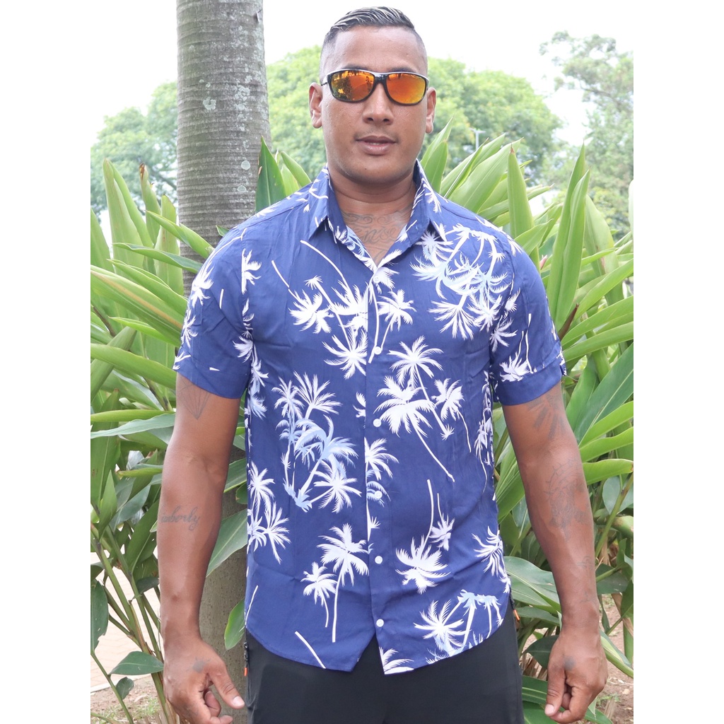 camisa social floral moda haivaiano atual causual masculina( cy2023 ...