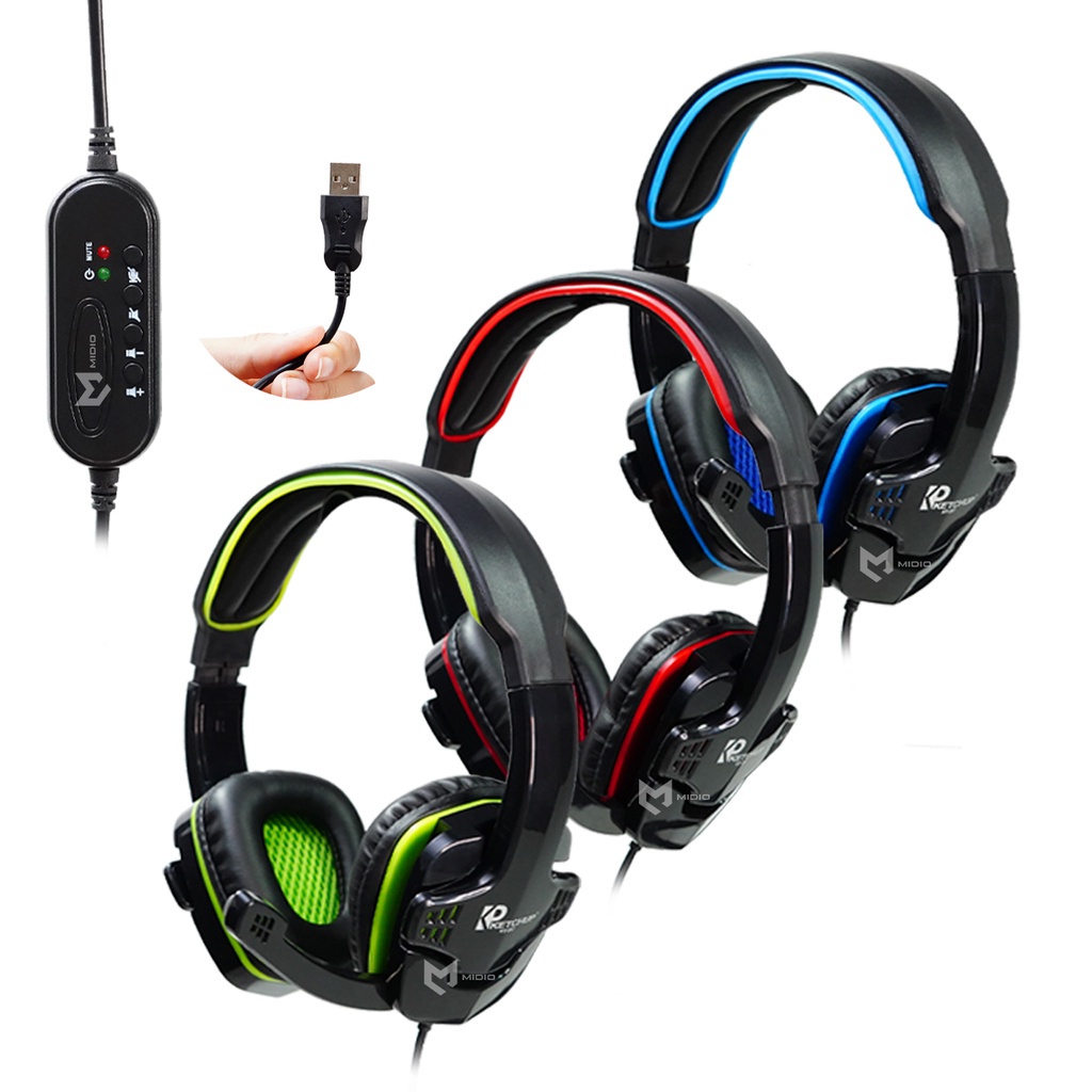 Fone de Ouvido Gamer Headset com Microfone Para Video Game Pc Jogos Usb ...