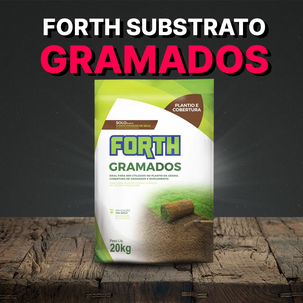 Forth Substrato Gramados - 20kg | Shopee Brasil