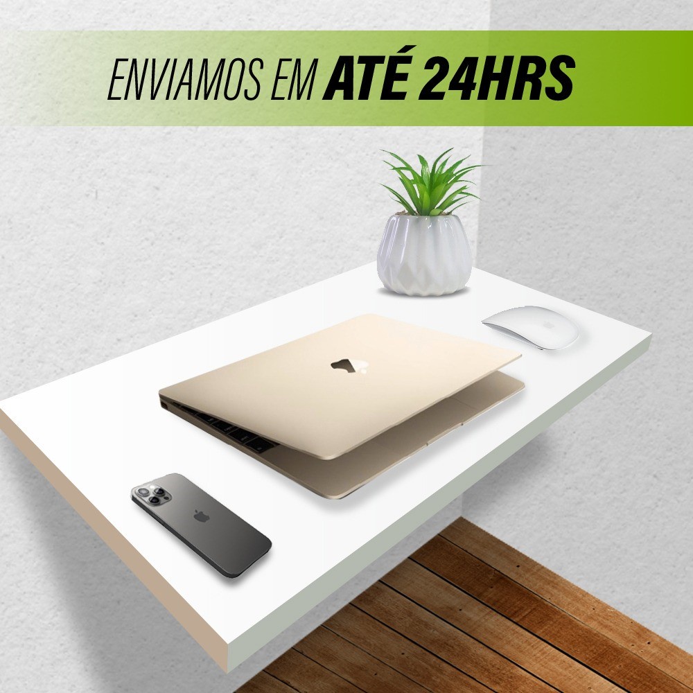 Mesinha Suspensa Bancada Para Notebook 100% Mdf Para Estudo Home Office ...