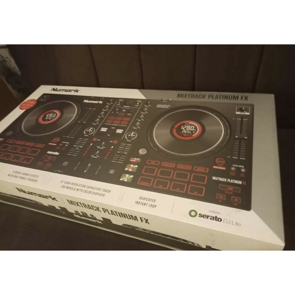 Numark Mixtrack Platinum FX - controlador de DJ para Serato com controle de 4 decks | Shopee Brasil