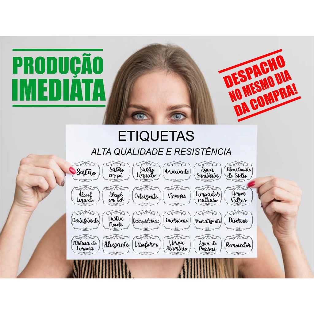 Etiquetas para Produtos de Limpeza (24 unidades) | Shopee Brasil Etiquetas para Produtos de Limpeza (24 unidades) | Shopee Brasil