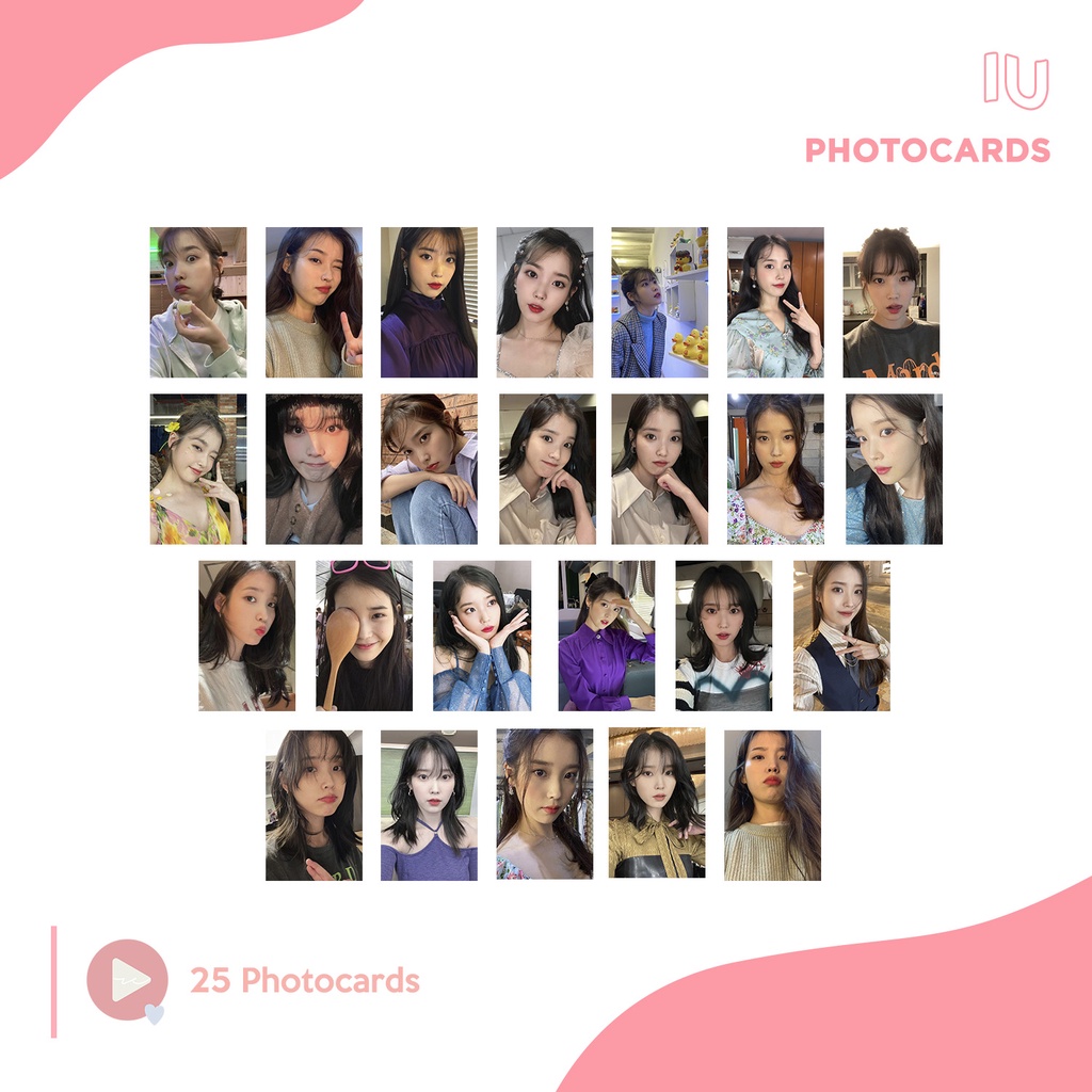 Kit IU (Photocards) | Shopee Brasil