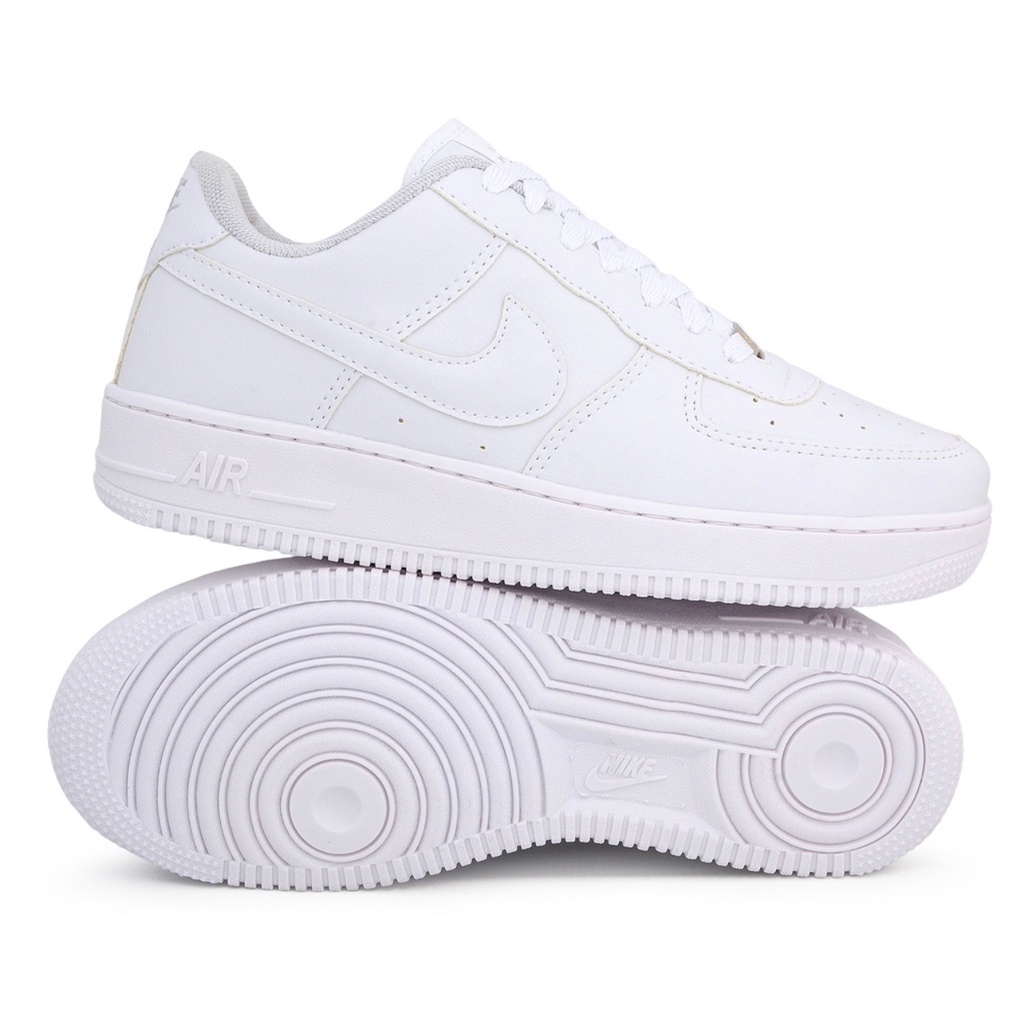 Tenis nike branco preto masculino feminino air force | Shopee Brasil