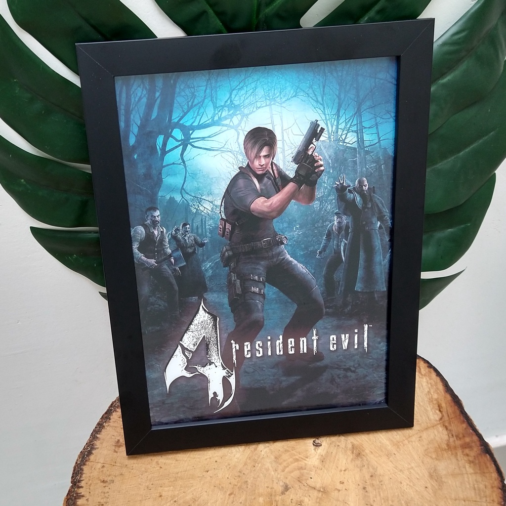 Resident Evil 4 Ps2 Box Dvd Dublado E Com Legenda Em Português ...