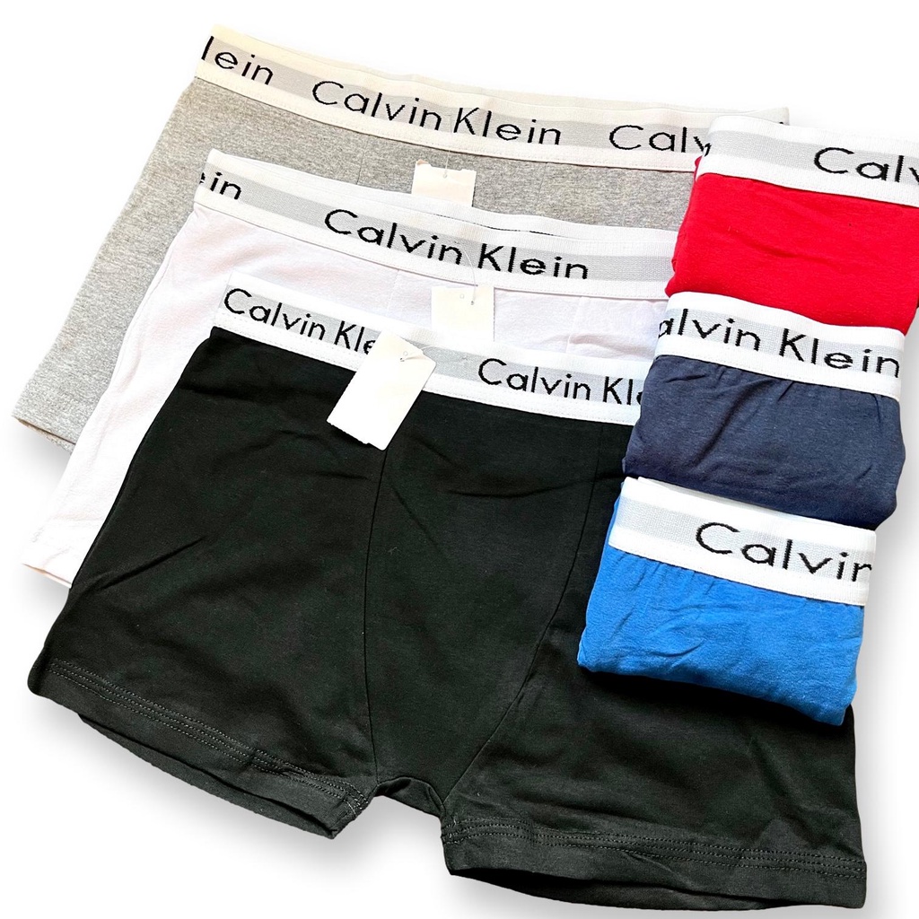 Kit 5 Cuecas Boxer Masculino Multimarcas Algodão Macio Envio Imediato ...