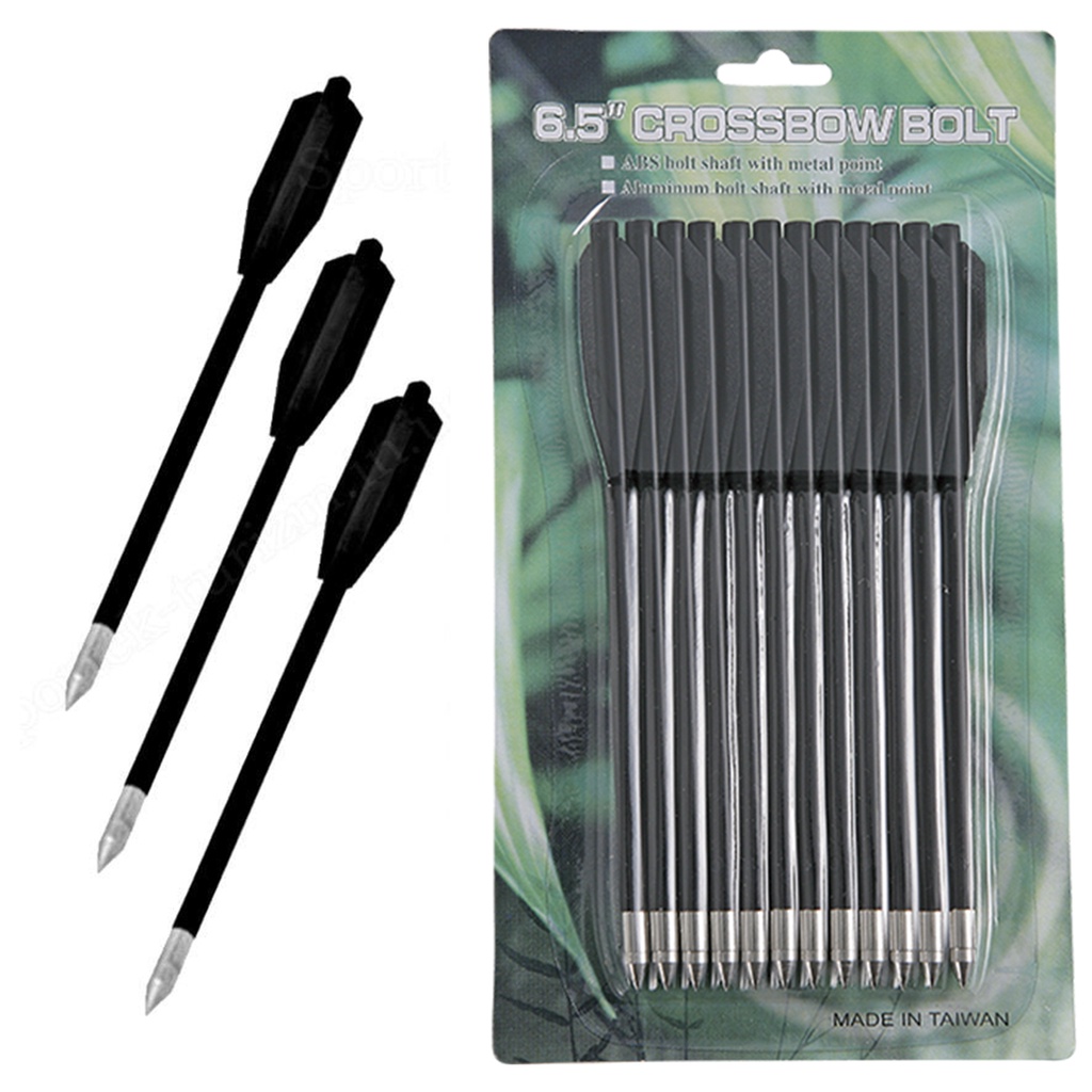 Setas Flechas para Balestra Besta Crossbow 50/80 Libras (Cartela com 12 ...