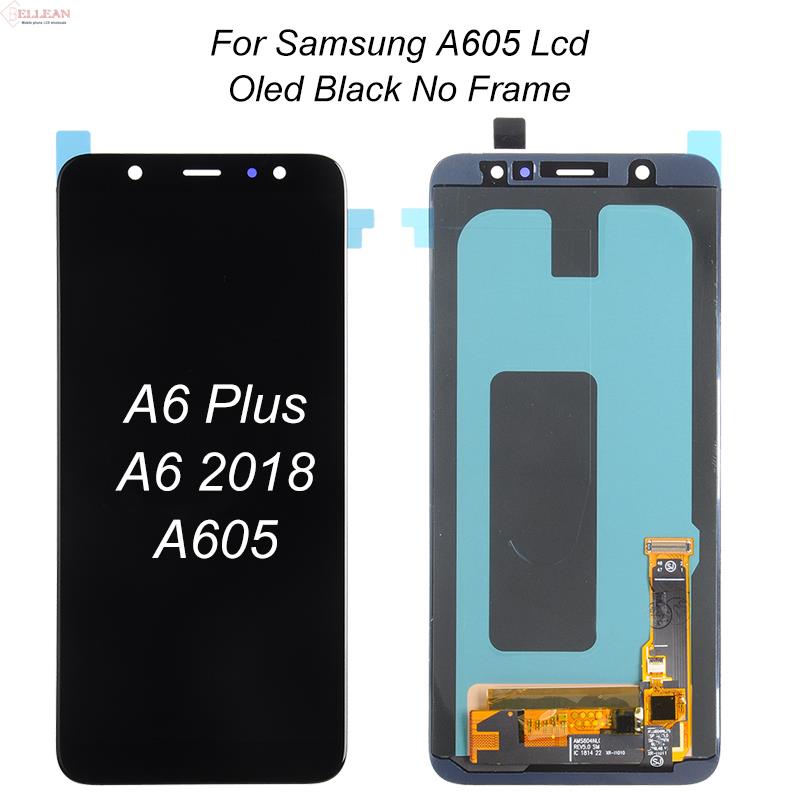 Tela Frontal Display do Samsung A6 2018 A600 Plus A605 A6+ LCD Touch ...