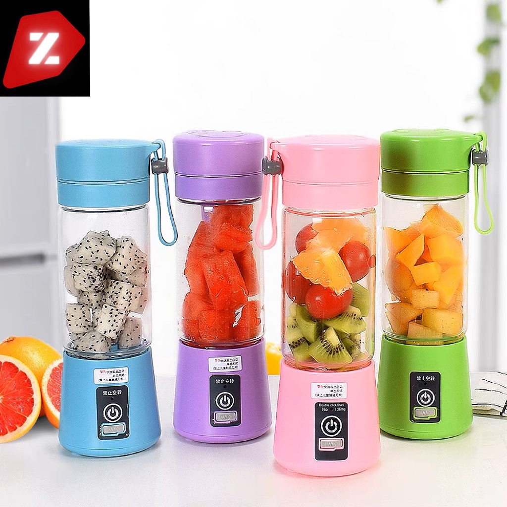 Mini Liquidificador 6 Lâminas Portátil Recarregável Micro Usb | Shopee ...