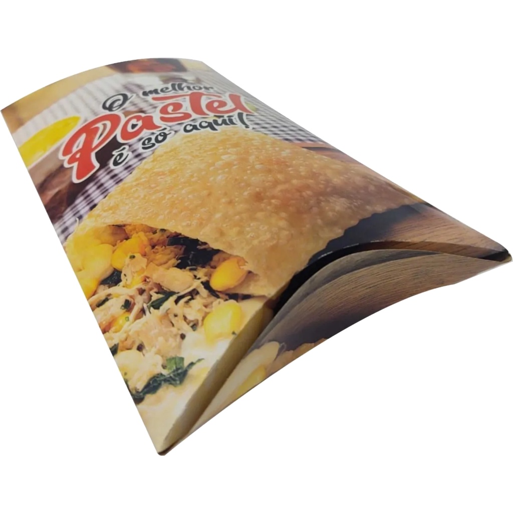 100 Caixa Embalagem Pastel Delivery M Viagem O Melhor Pastel | Shopee ...
