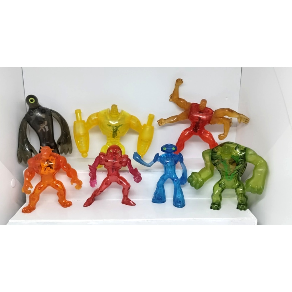 Boneco Ben 10 Transparente McDonalds 2007 - 2012 - Escorrega o Preço