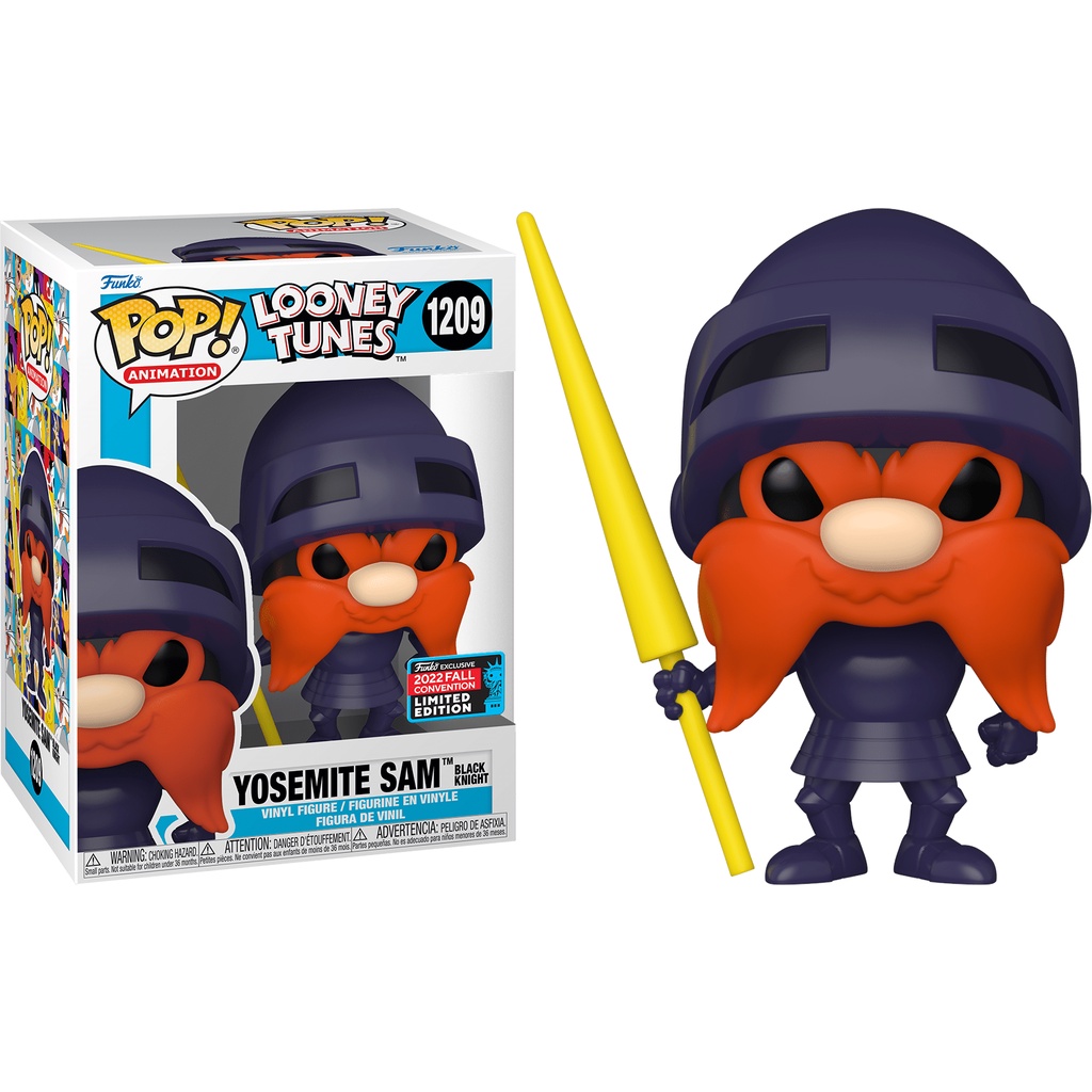 Funko Pop Yosemite Sam Black Knight 1209 Fall Con | Shopee Brasil