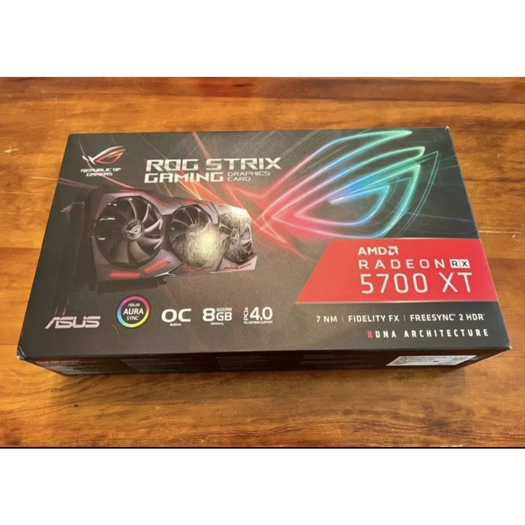 ASUS ROG Strix Gaming Radeon RX 5700 XT OC 8GB GDDR6 Graphics Card ...
