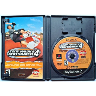 Jogo Tony Hawks Pro Skater 4 para Playstation 2 Ps2 Original | Shopee ...