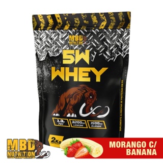 Whey Protein MBD Nutrition 2kg Refil (Concentrado e Isolado) | Shopee ...