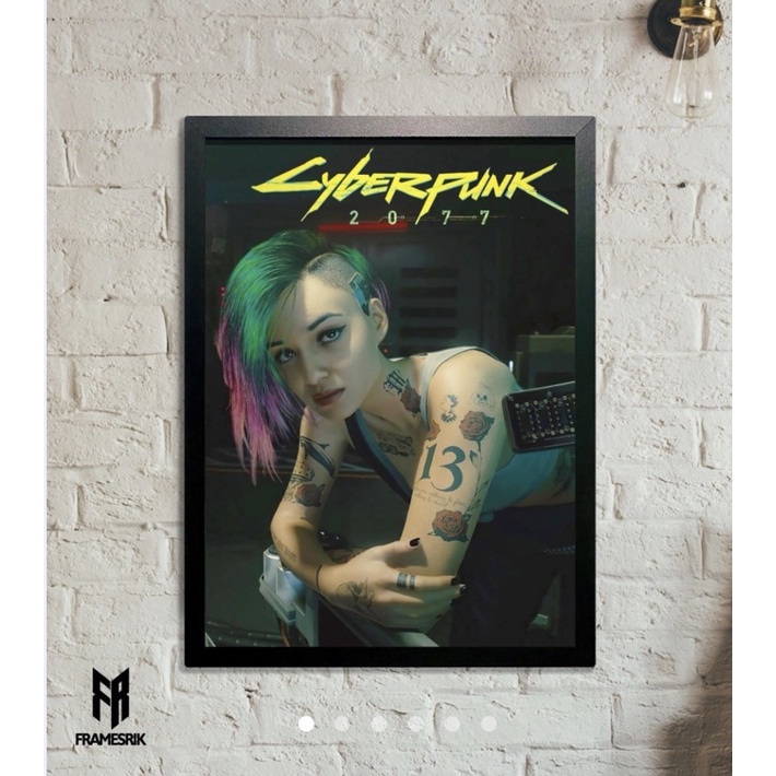 Quadro cyberpunk 2077 | Shopee Brasil