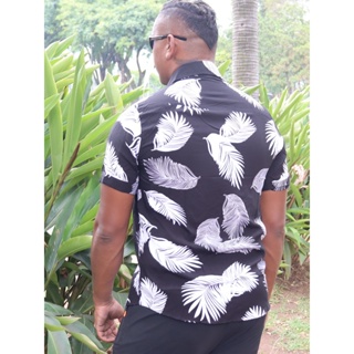 camisa social floral moda haivaiano atual causual masculina( cy2023 ...