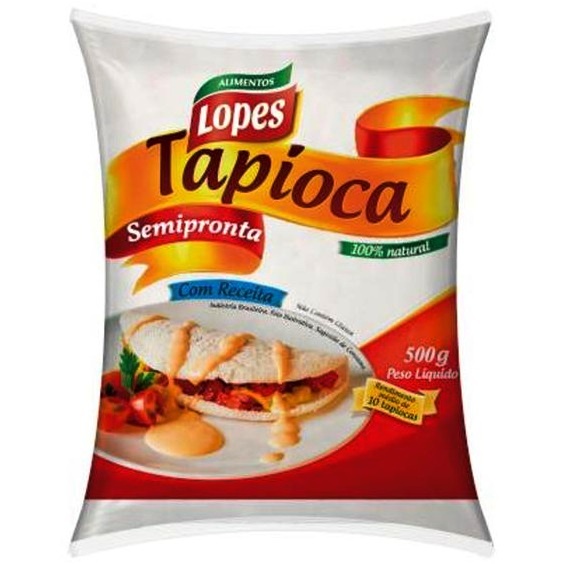 Tapioca Lopes 500 g | Shopee Brasil