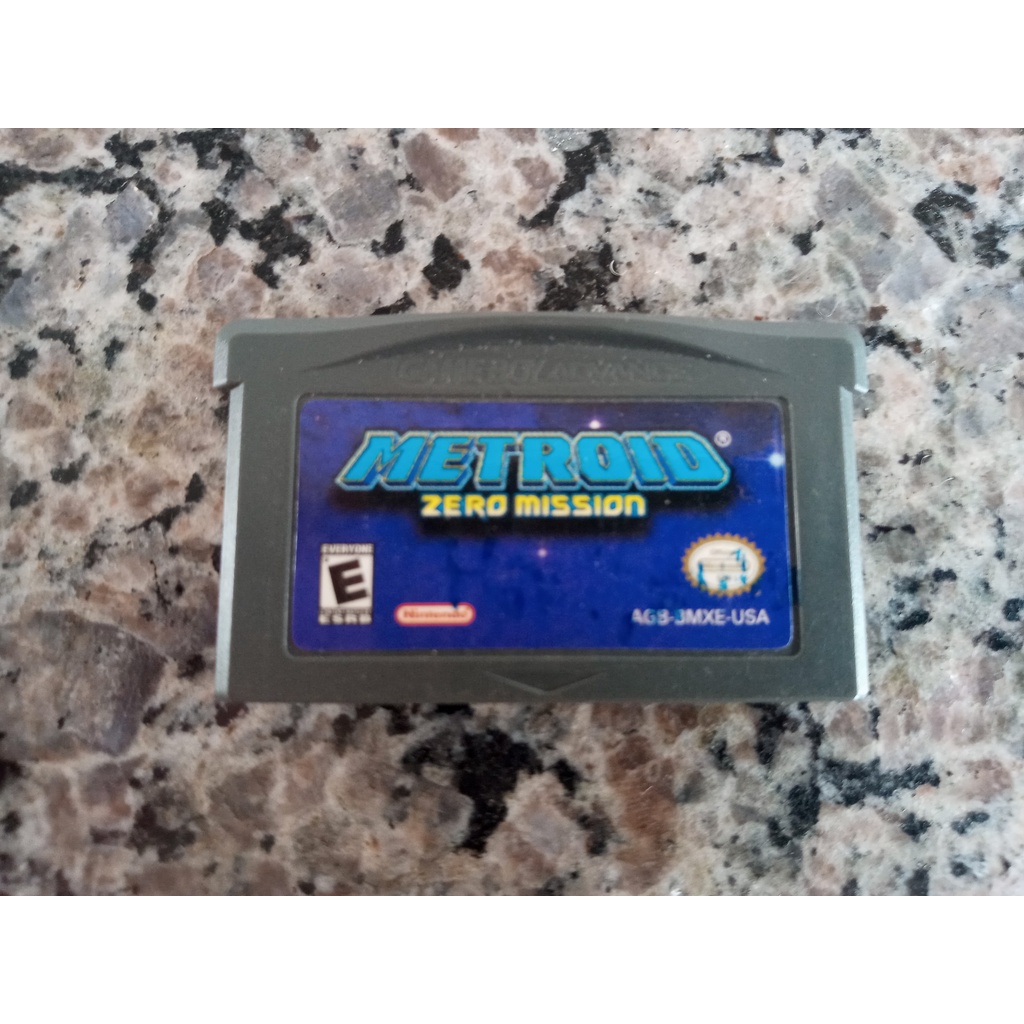 Jogo Metroid Zero Mission - Game Boy Advance Gba (original) | Shopee Brasil