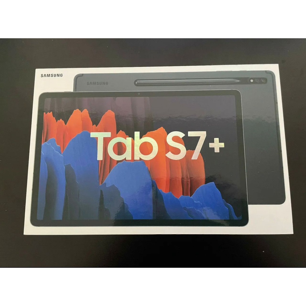 Samsung Galaxy Tab S7 Plus 256GB Wi-Fi 12.4 inch Mystic Black Android S Pen | Shopee Brasil