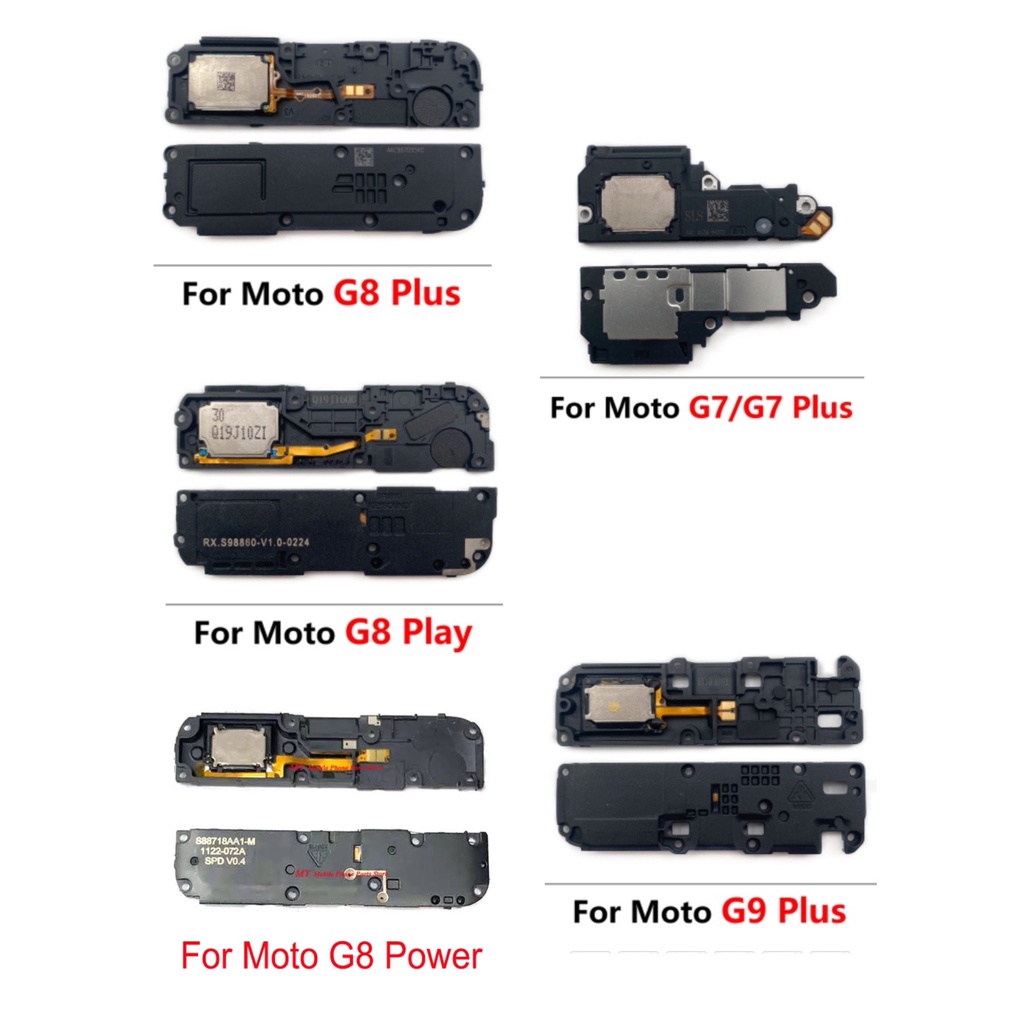 Alto falante Campainha de diversos modelos (G8 Plus, G8 Play, G8 Power, G7/ G7 Plus, G9 Plus ...