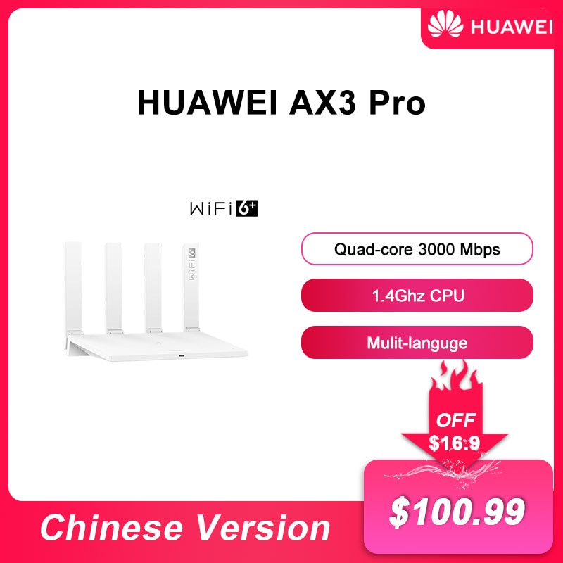 Original huawei ax3 pro wifi-roteador quad-core wifi 6 plus 3000mbps malha wi-fi extensor ...
