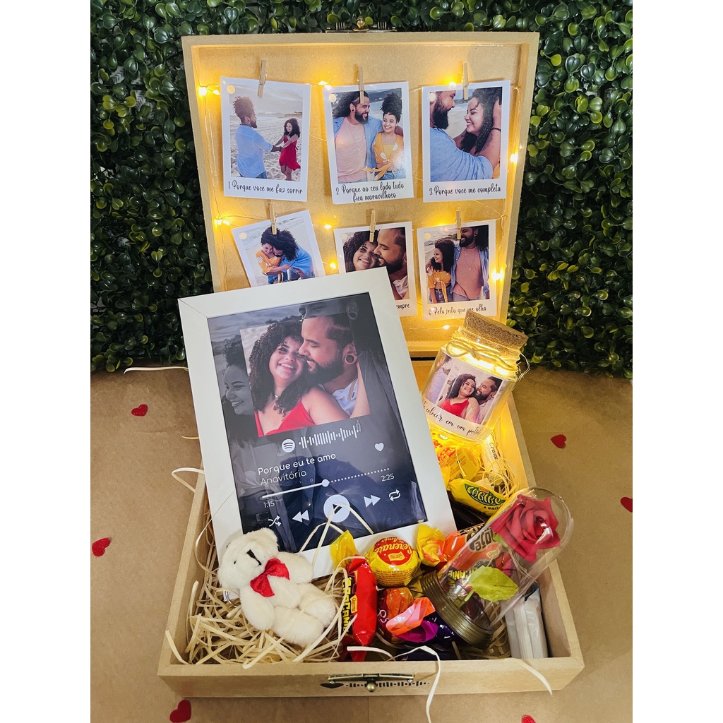 KIT Presente BOX GOLD/ Presente Personalizado/ Presente Criativo ...