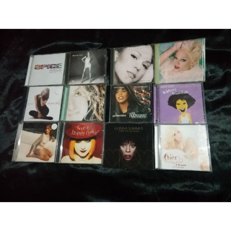 Cds Diversos - Madonna Mariah Carey Donna Summer Cher Jlo Cyndi Lauper ...