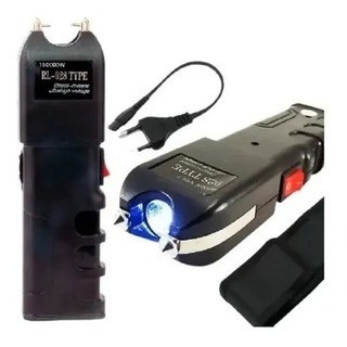 Lanterna 928 type Teaser Choque Defesa Pessoal Taser Recarregável ...