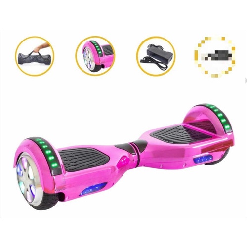 6 Led Hoverboard Skate Electrico Overboard Bluetooth Scooter | Shopee ...