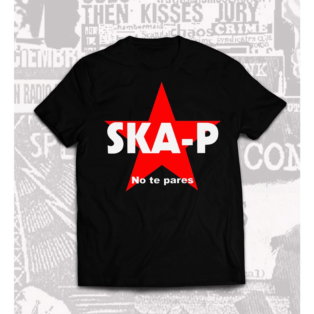 CAMISETA SKA-P | Shopee Brasil